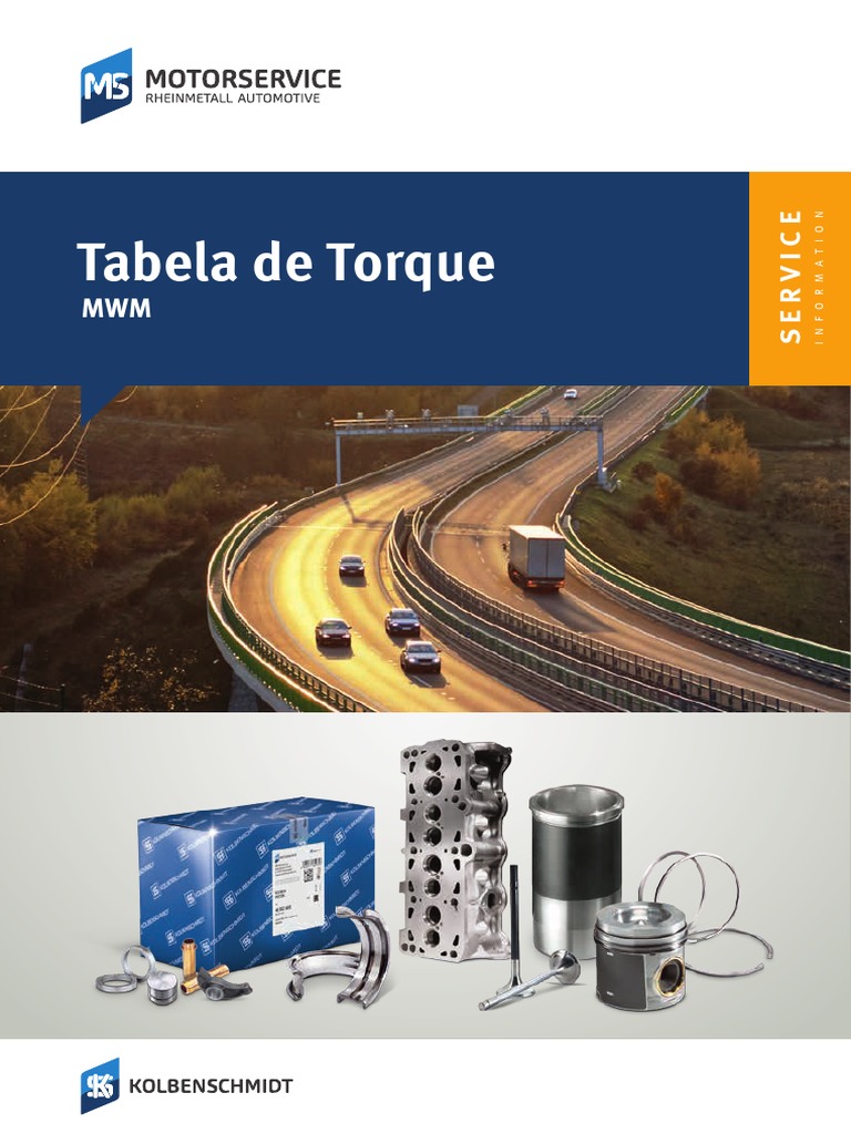 Tabela de Torque MWM | PDF | Pistão | Motores