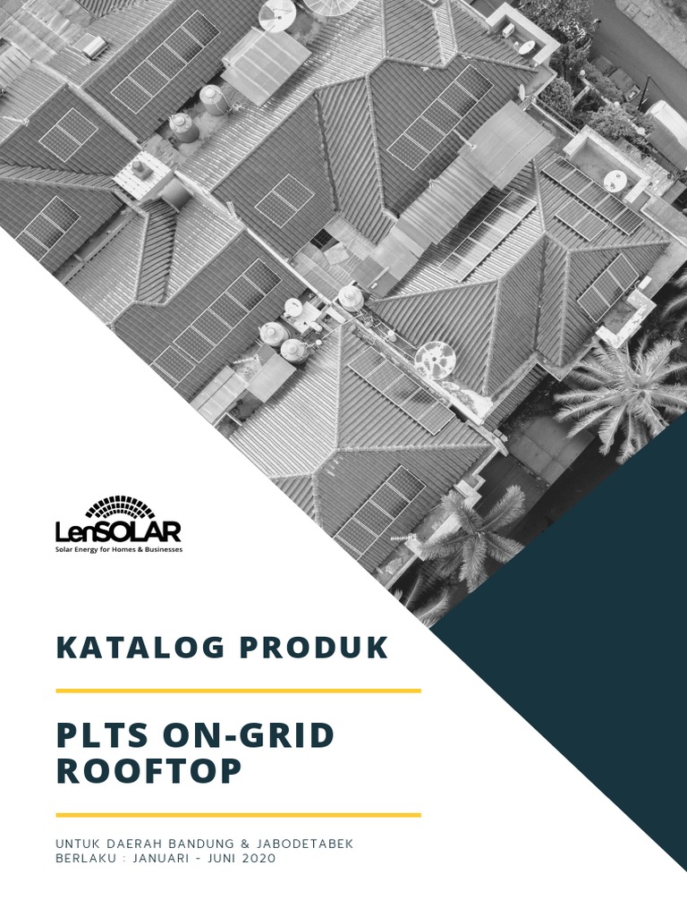 Katalog PLTS On-Grid Rooftop Solarcell | PDF