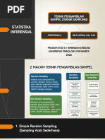 Definisi dan Teknik Simple Random Sampling | PDF