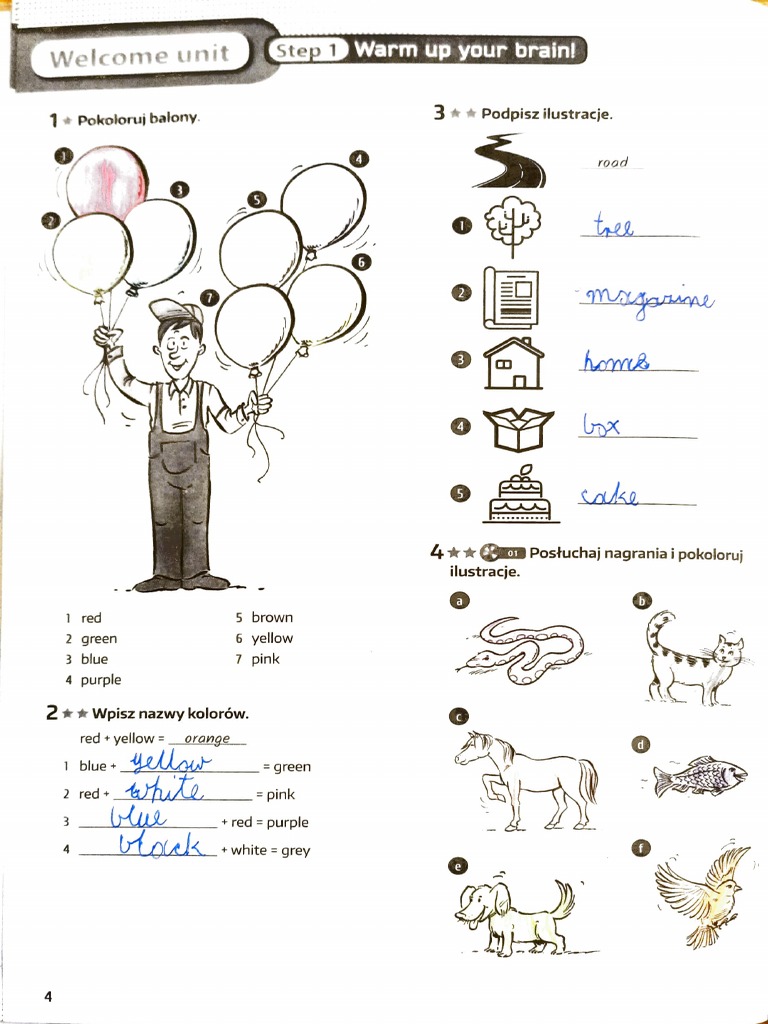 Brainy U1 Workbook | PDF