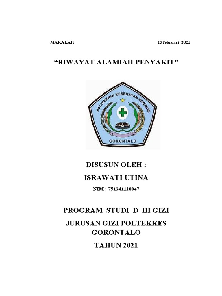Riwayat Alamiah Penyakit dan Pencegahan | PDF