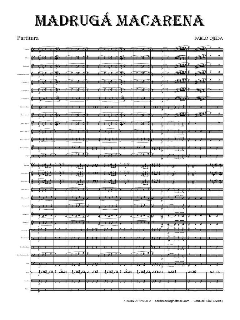 Madruga-Macarena-Mp - PDF Versión 1 | PDF