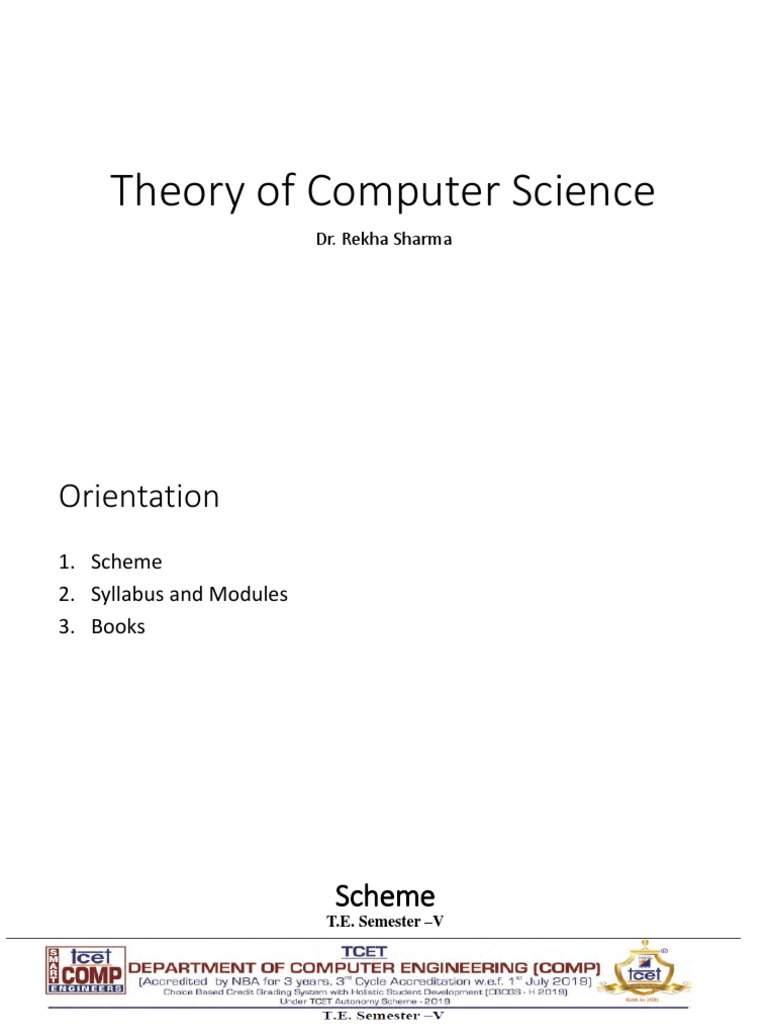 TCS Module 1-Part 1-Intro-RS | PDF | String (Computer Science) | Regular Expression