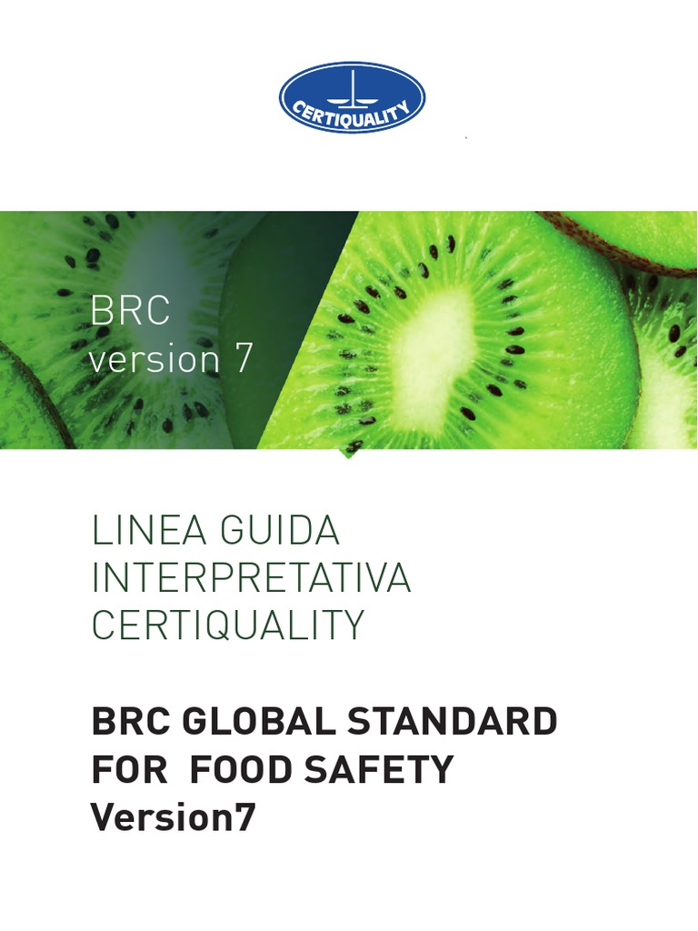 Linea Guida BRC Vers 7 | PDF