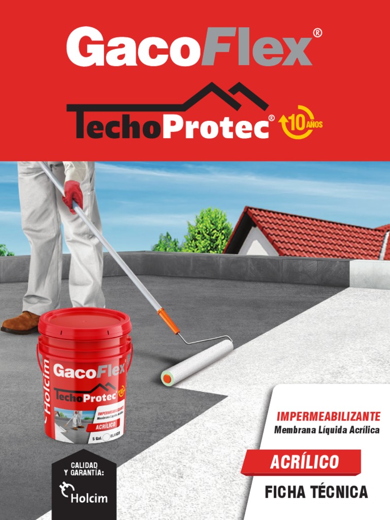 Ficha Tecnica Gacoflex10 | PDF | Agua | Química