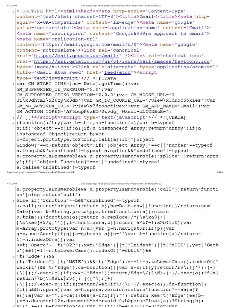 Content Text HTML Charset Utf-8 Title Gmail Title Meta Httpequiv X-Ua ...