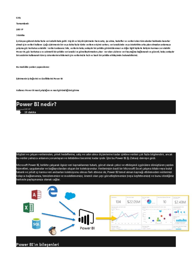Power Bi Microsoft | PDF