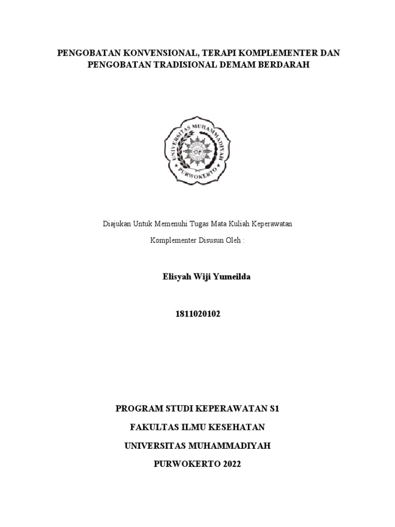 Pengobatan DBD: Terapi Jus Kurma | PDF | Kesehatan Holistik
