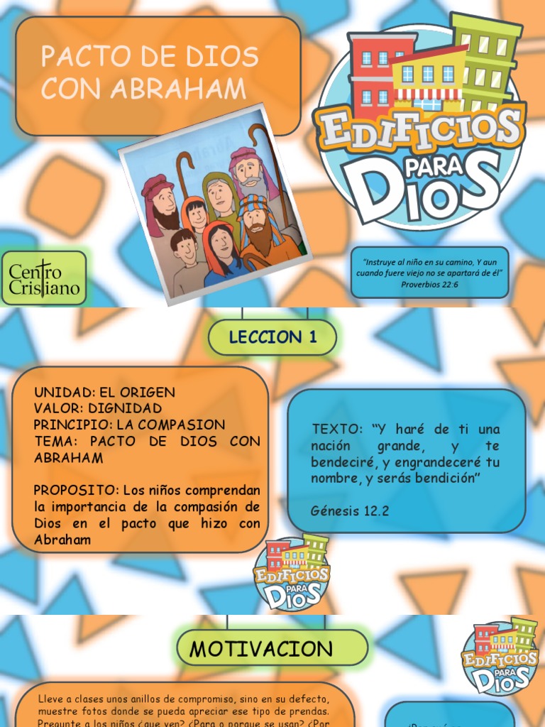 Pacto de Dios con Abraham | PDF | Abrahán
