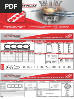 Apriete Cárter de Aceite | PDF | Motores | Partes de vehículo