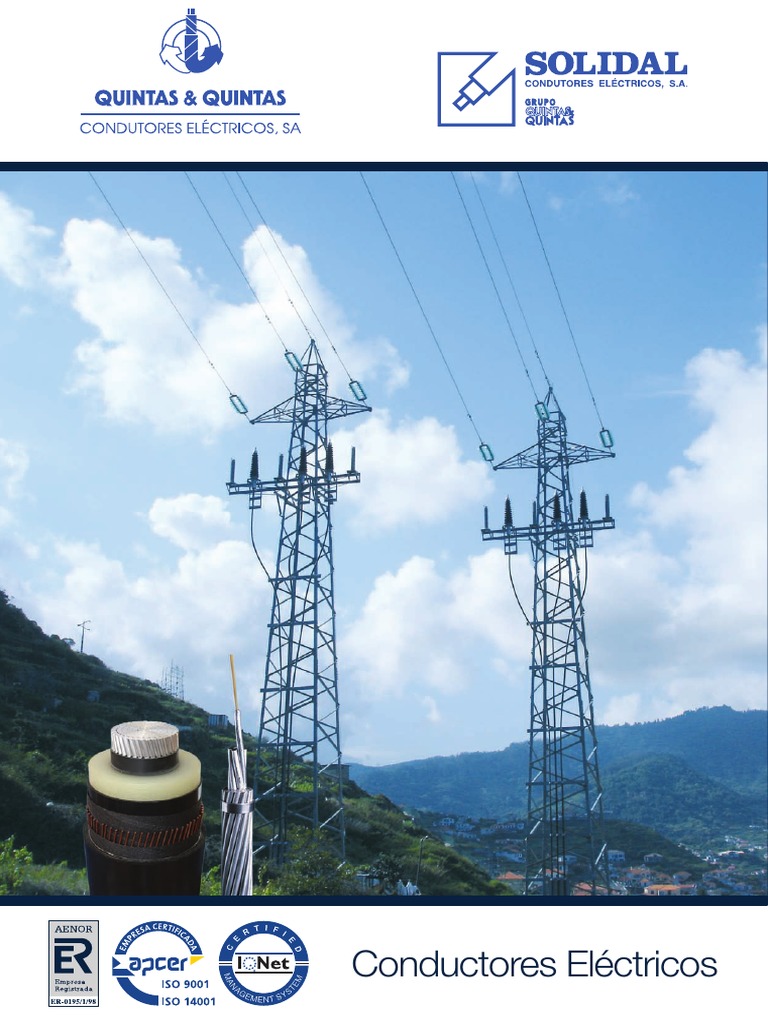 Catálogo de Cables Eléctricos | PDF | Aluminio | Fibra óptica