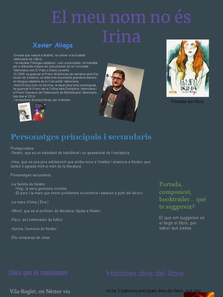 El Meu Nom No És Irina | PDF