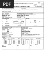 WPS Format For AWS D1.1 - PQR - SMAW | PDF | Welding | Construction