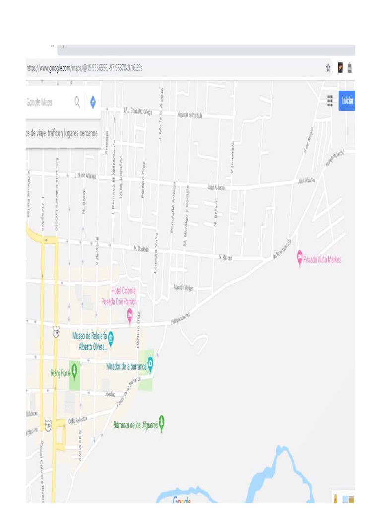 Mapa Zacatlan | PDF