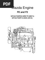 Toyota Forklift Engine 1dz II Model Service Repair Manual | PDF