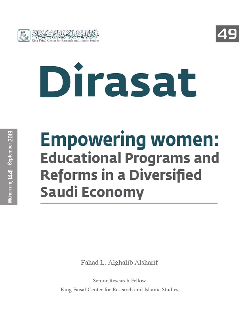 Empowering Women in A Diversified Saudi Economy | PDF | Saudi Arabia ...