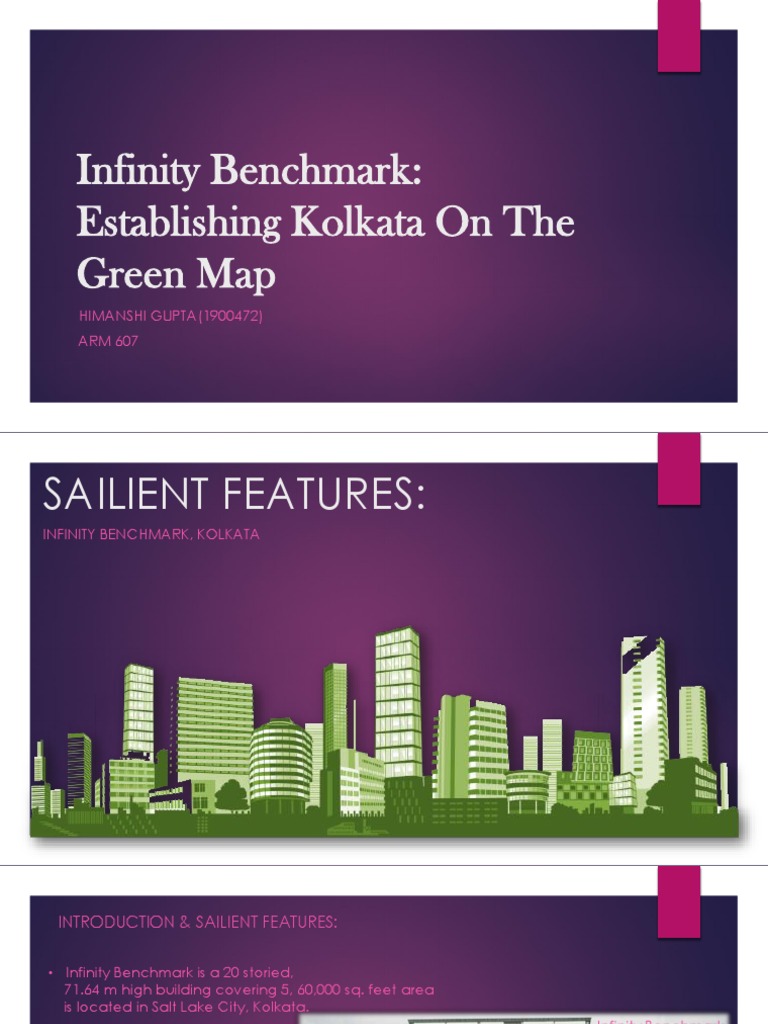 Infinity Benchmark: Establishing Kolkata On The Green Map: HIMANSHI ...
