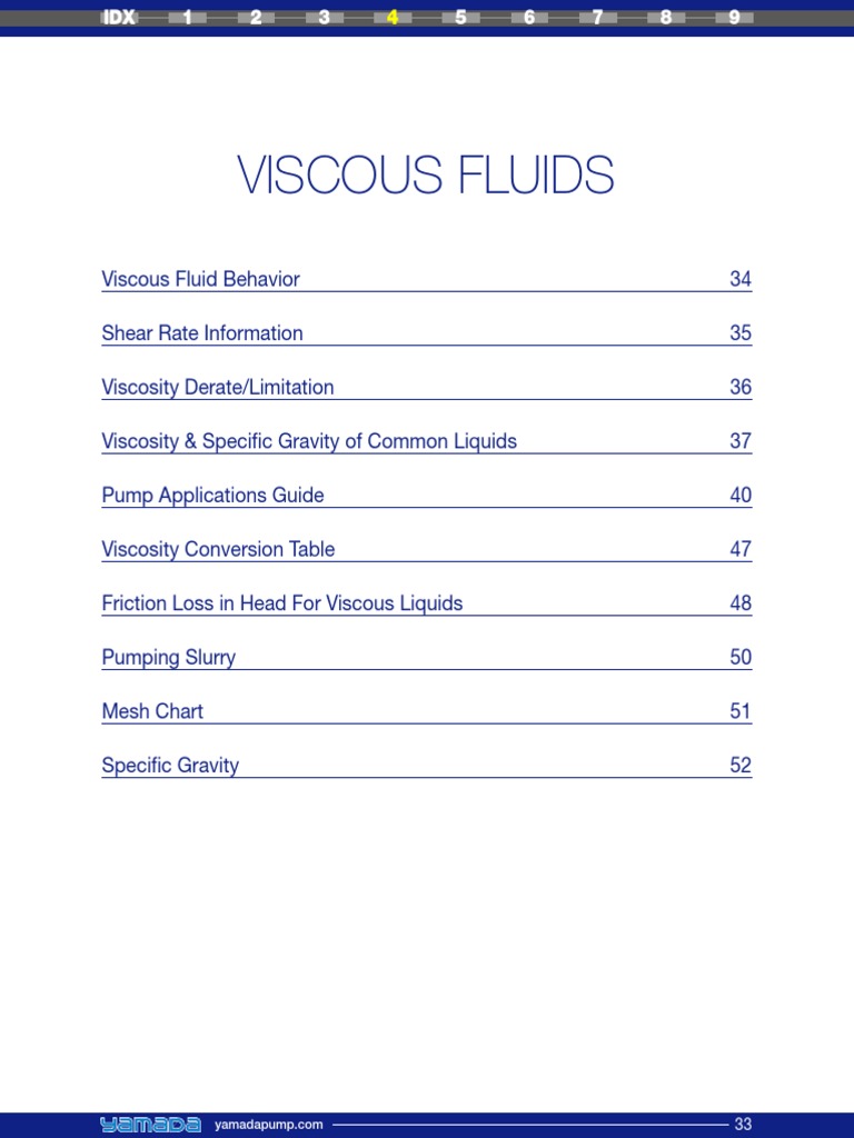 5.2 Gravity and Viscosity Segun YAMADAK | PDF | Shear Stress | Pump