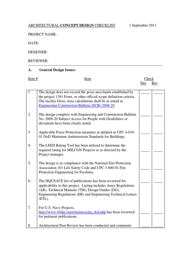 A. General Design Issues:: Engineering Construction Bulletin (ECB) 2008 ...
