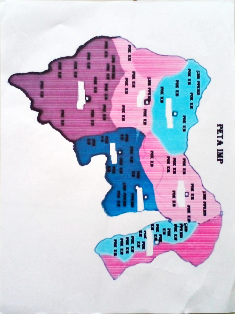 Membuat Peta Pendataan IMP Di TK Rukun Warga | PDF
