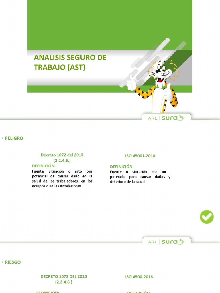 Analisis Seguro de Trabajo (Ast) | PDF | Riesgo | Evaluación de riesgos