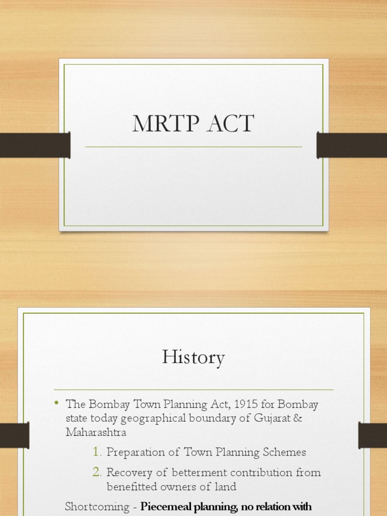 Lecture 9 MRTP Act | PDF | Justice | Crime & Violence