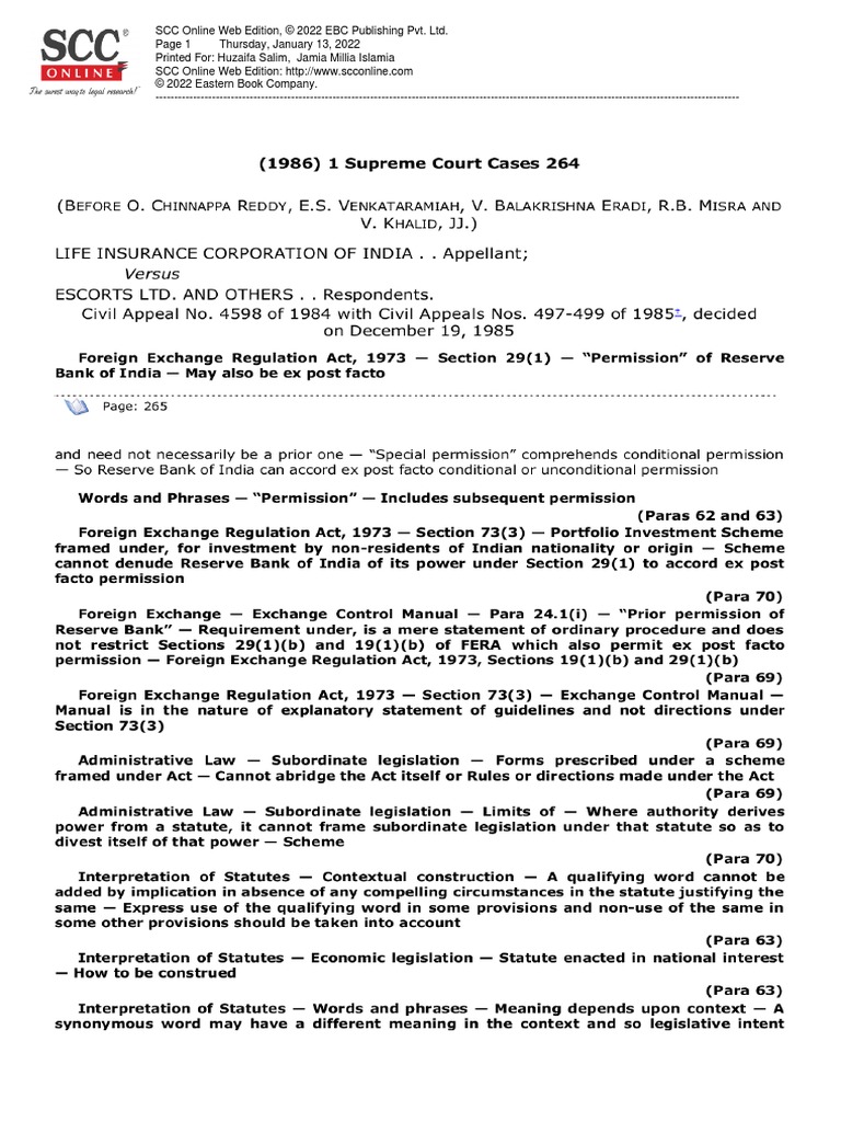 Lic V Escorts | PDF | Business | Finance & Money Management