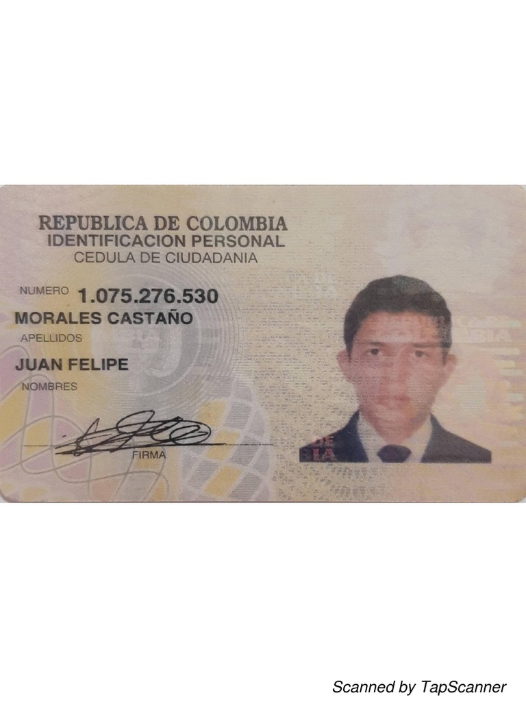 Cedula Juan | PDF