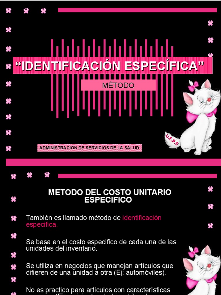 Metodo de Identificacion Especifica | PDF | Business | Inventario