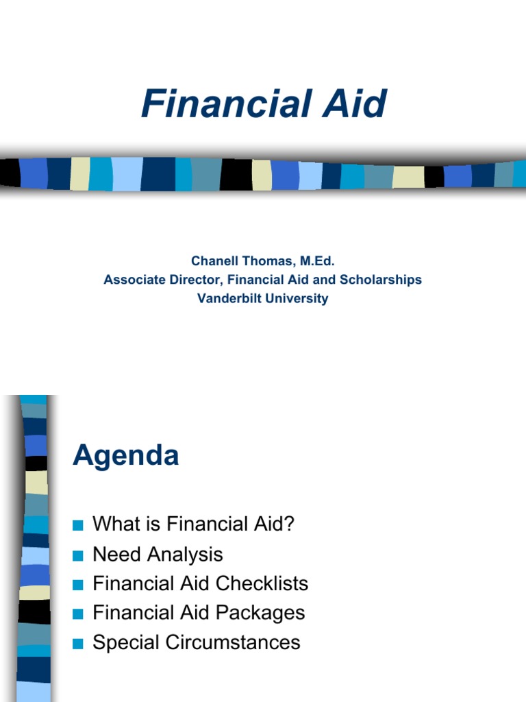 Financial Aid: Chanell Thomas, M.Ed. Associate Director, Financial Aid ...