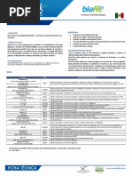 Ficha Técnica de Biofrut® XL | PDF | Calcio | Solubilidad
