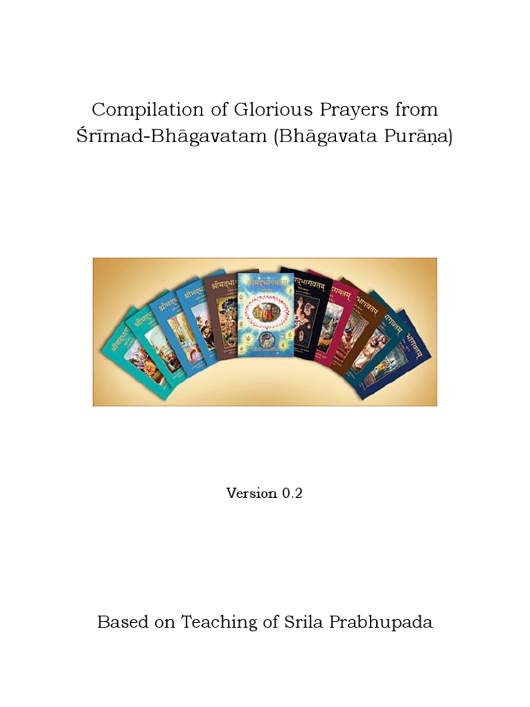Glorious Prayers From SB | PDF | Bhagavata Purana | Brahman