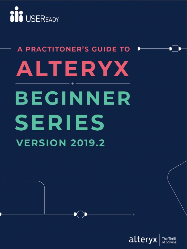 2019.2 - Alteryx Beginner Book 9th June | PDF | Analytics | Keyboard ...