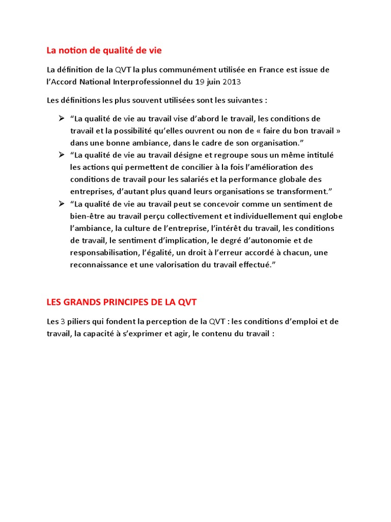 La Notion de Qualité de Vi1 | PDF | Business | Économie