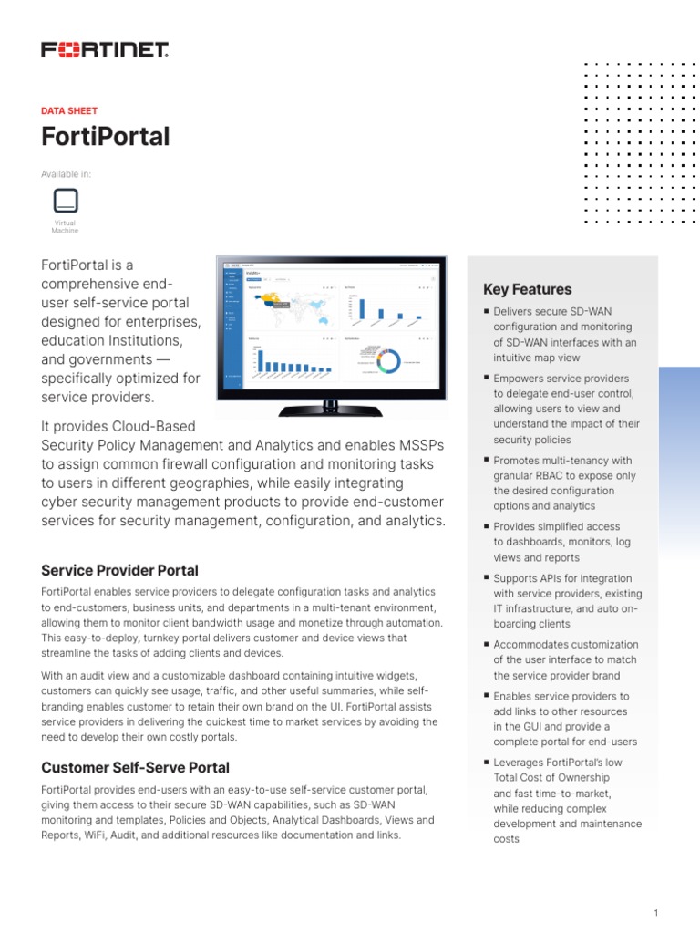 Forti Portal | PDF | Computer Network | Cloud Computing
