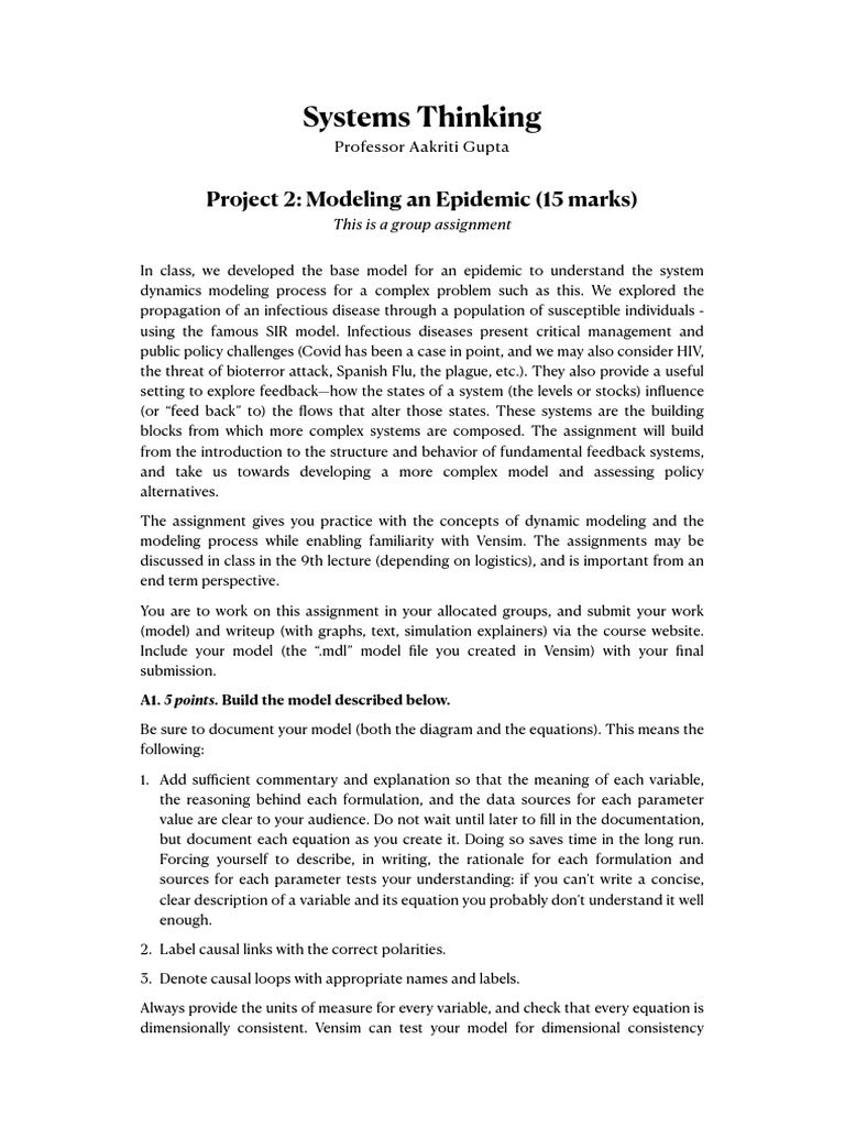 Epidemic Modeling with SIR and Policies | PDF | Epidemiology ...