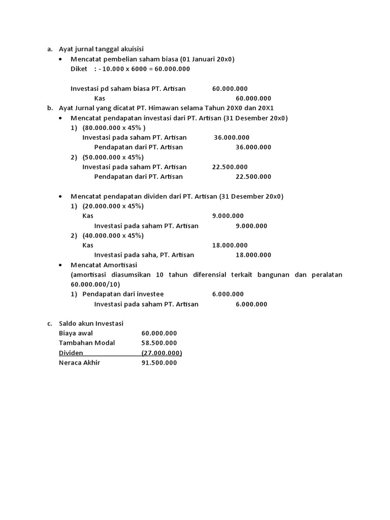 Tugas AKL II | PDF | Pengelolaan Keuangan & Uang