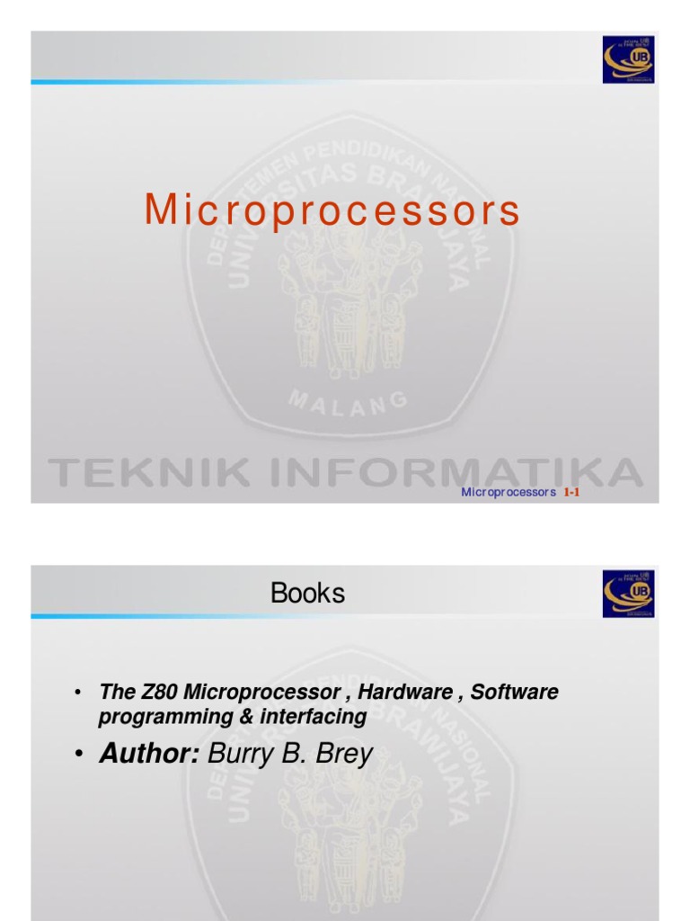 1 Introduction - PPT Compatibility Mode | PDF | Microprocessor | Central Processing Unit
