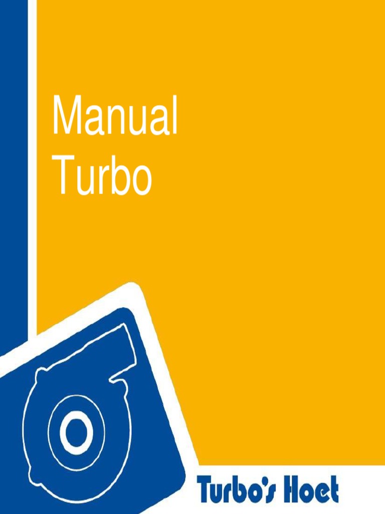 Manual Turbo | PDF | Turbocompresor | Bienes manufacturados
