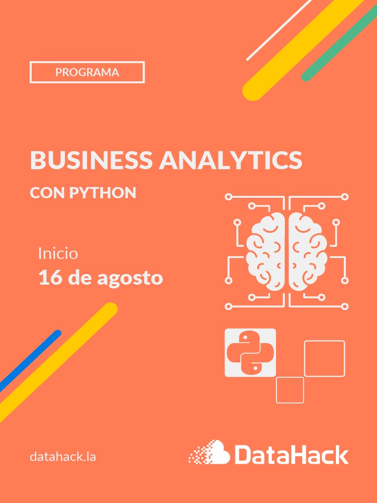 Business Analytics Con Python | PDF | Python (lenguaje de programación ...