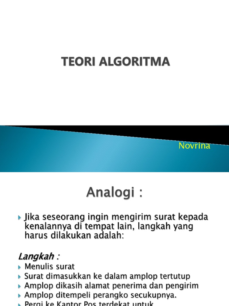 UU - Perancangan Analisis & Algoritma | PDF