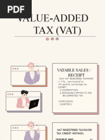 Understanding Vatable Sales and VAT Rates | PDF