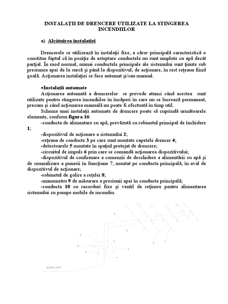 7 Instalatii Drencer | PDF