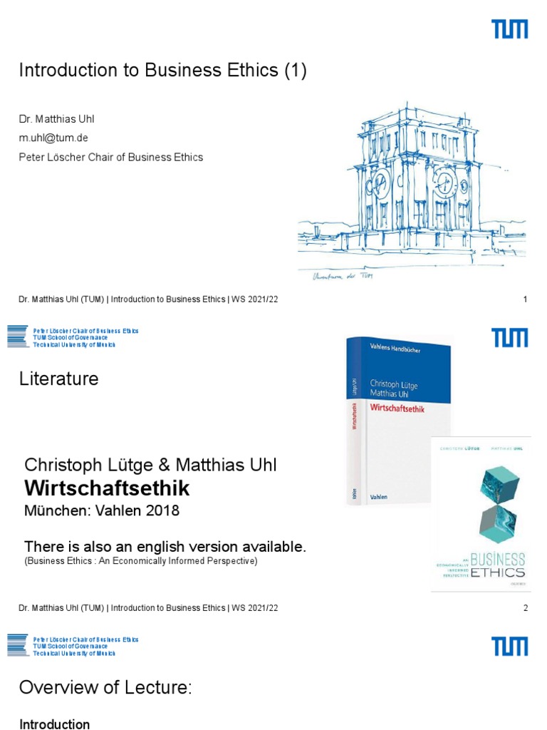 Annotated Slides Intro To Business Ethics | PDF | Redistribution Of ...