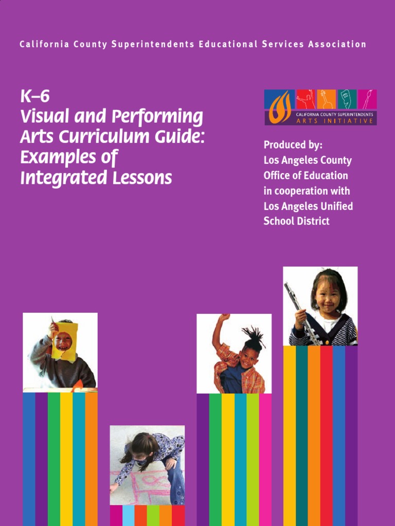 K 6 Visual and Performing Arts Curriculum Guide | PDF | Water | Liquids