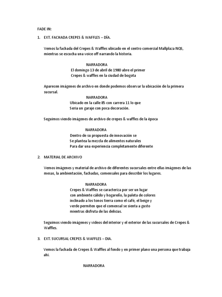 Guion Literario | PDF | Cocina occidental | Comida regional y étnica