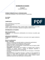 Bula do Vóric (Trometamol Cetorolaco) | PDF | Gravidez | Analgésico
