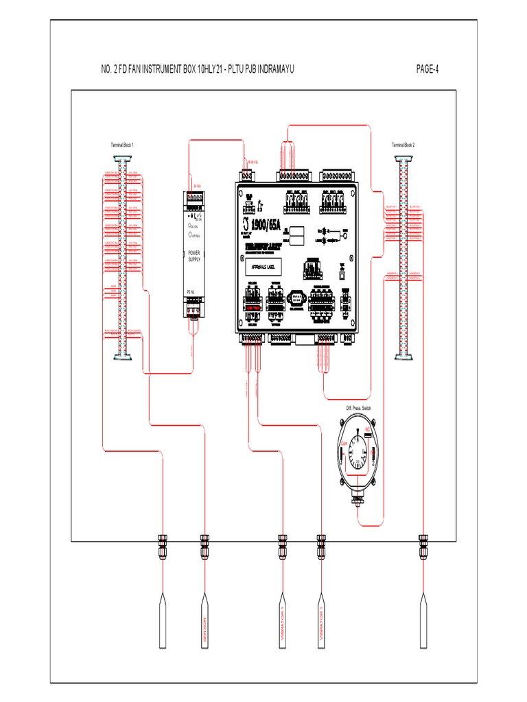 Wiring Diagram Pltu 3 | PDF | Electricity | Electrical Engineering