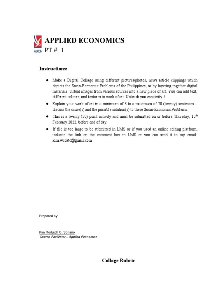 A Collage Depicting the Socio-Economic Challenges of the Philippines ...