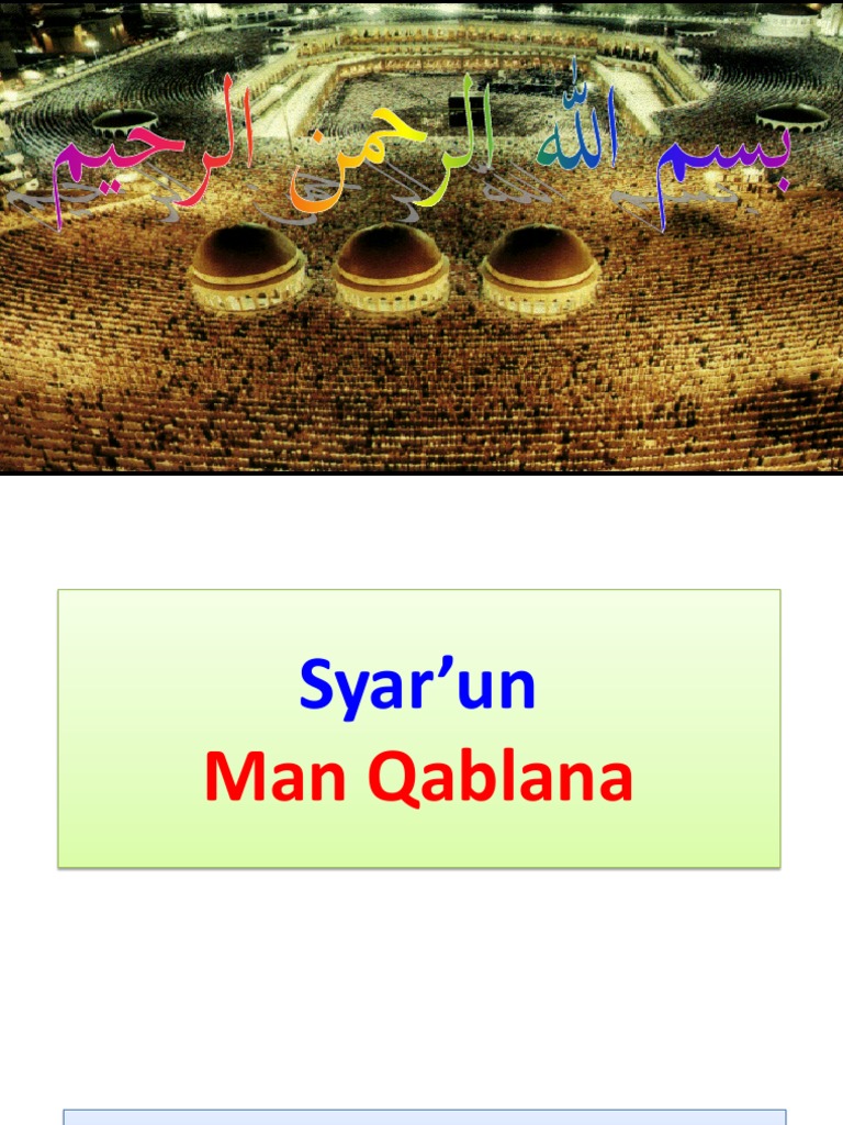 Syar'un Man Qablana dalam Islam | PDF